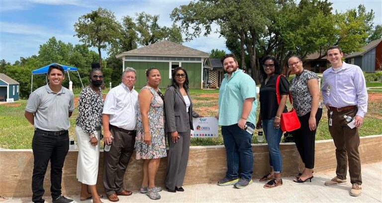 Pivot Opens Tiny Home Community for Youth - Oklahoma Housing Finance Agency