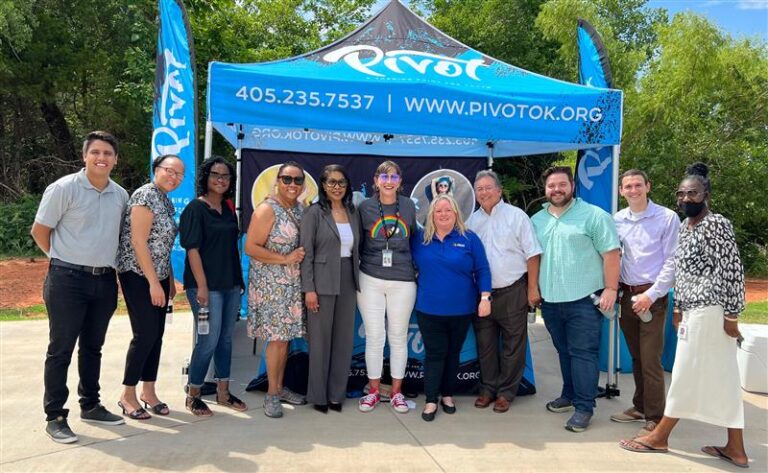 Pivot Opens Tiny Home Community for Youth - Oklahoma Housing Finance Agency