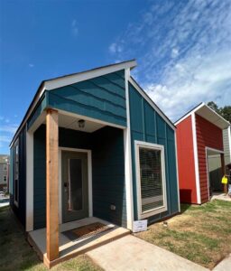 Pivot Opens Tiny Home Community for Youth - Oklahoma Housing Finance Agency